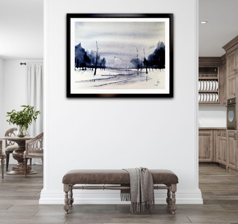 Jim Lagasse - Surreal, Painting, Watercolor on Watercolor Paper For ...