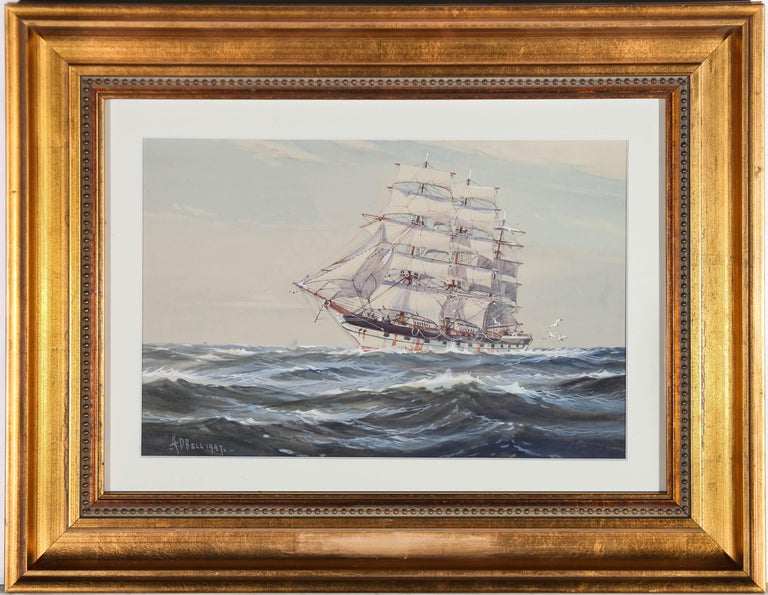 Wilfred Knox - Wilfred Knox (1884-1966) - 1947 Watercolour, On Choppy ...