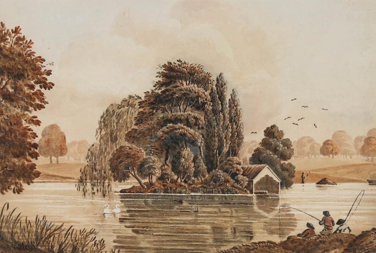 John Varley - John Varley (1778–1842) - Early 19th Century Watercolour ...