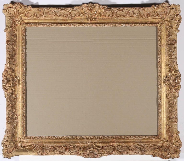 Unknown - Late 19th Century Gilt Frame with Acanthus and C-scroll ...