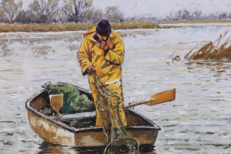 John Paley - John Paley - Framed Contemporary Pastel, Mystery of the ...