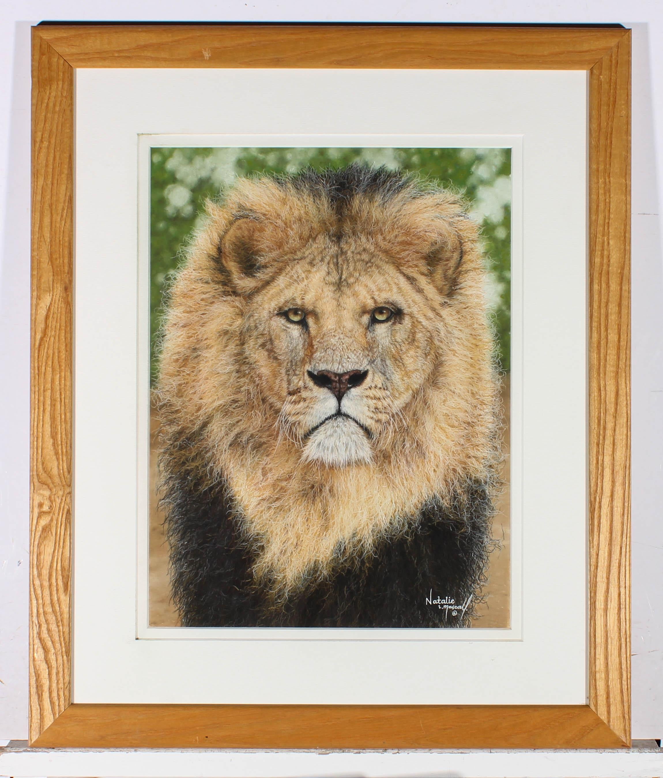 Natalie Mascall - Natalie Mascall - Pastel 2008, Monarca africana en ...