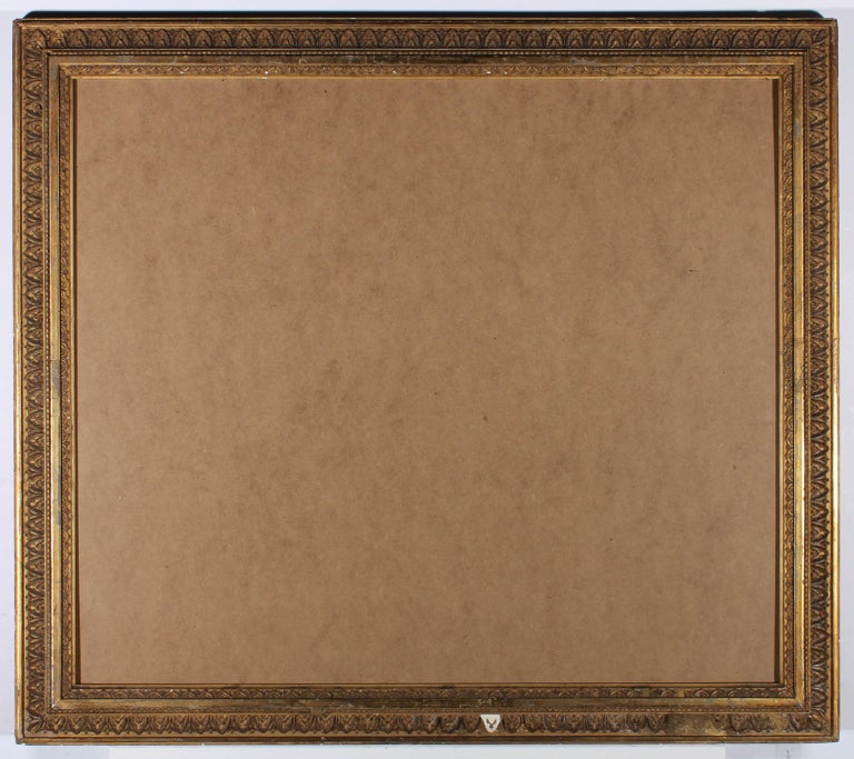 Unknown - 19th Century Gothic Design Gilt Picture Frame For Sale at 1stDibs