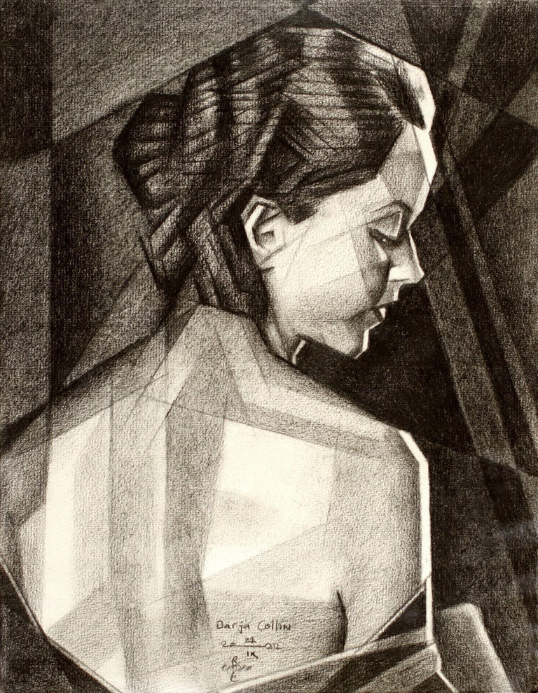 Corne Akkers - Darja Collin â€“ 21-09-22, Drawing, Pencil/Colored ...