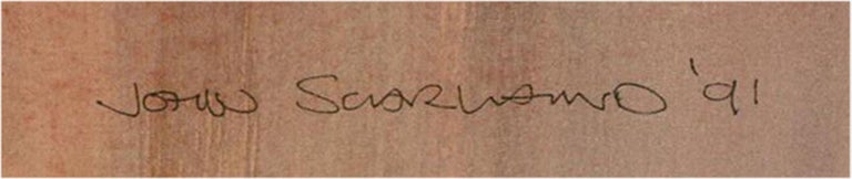 John Scarland - John Scarland (b.1947) - Signed and dated 1991 ...