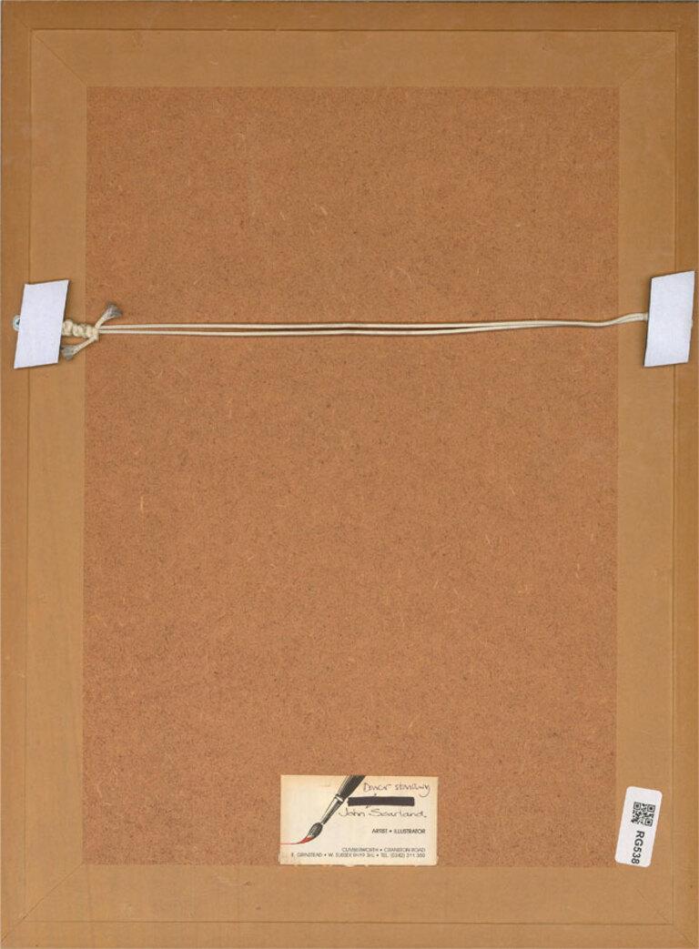 John Scarland - John Scarland (b.1947) - 1991 Gouache, Dancer Standing ...