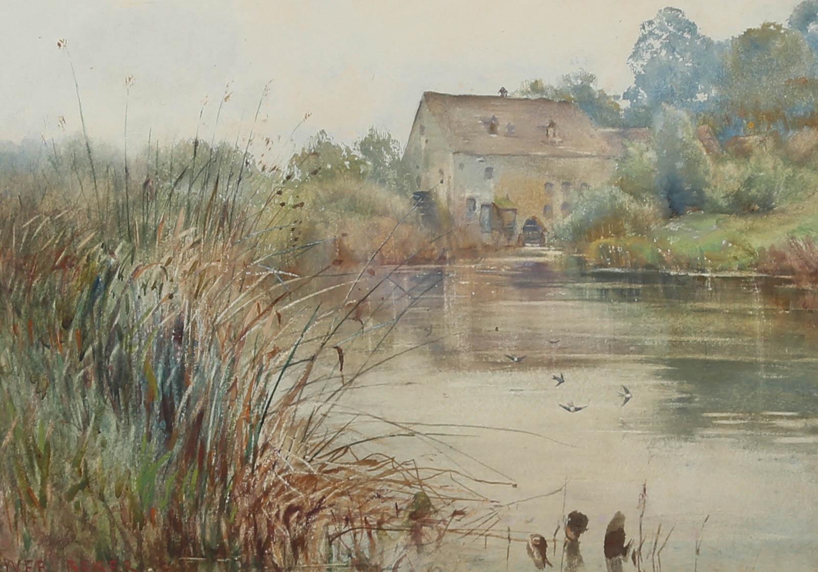Oliver Baker - Oliver Baker (1856-1939) - Late 19th Century Watercolour ...