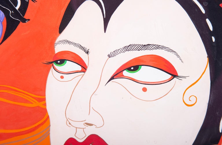 Isabelle Mulvany - Isabelle Mulvany - 2021 Gouache, Feeling Devilish ...