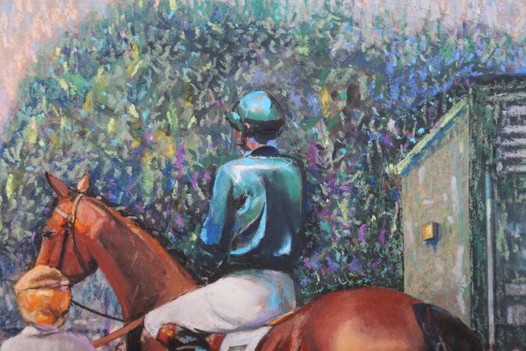 John Hatfield - John Hatfield (b.1933) - Signed Mid 20th Century Pastel ...