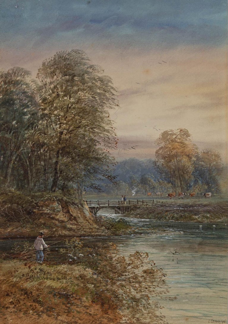 Lennard Lewis RA - Lennard Lewis RA (1826-1913) - 1896 Watercolour ...
