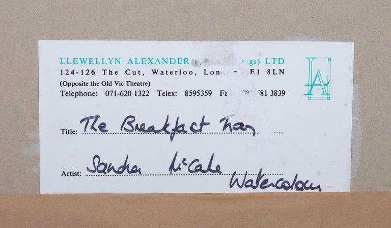 Sandra McCabe - Sandra McCabe (1943-2020) - 20th Century Watercolour ...