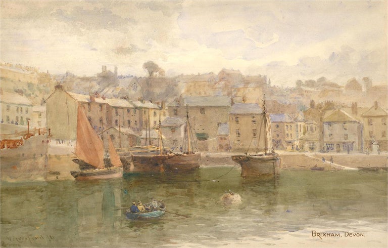 William Edward Croxford - William Edward Croxford - 1921 Watercolour ...