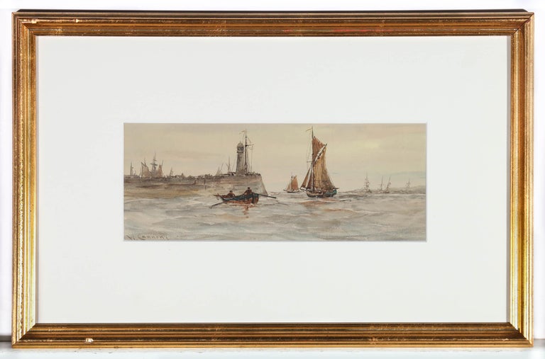 Walter Cannon – Walter Cannon (fl.1887-1913) - Gerahmtes Aquarell ...