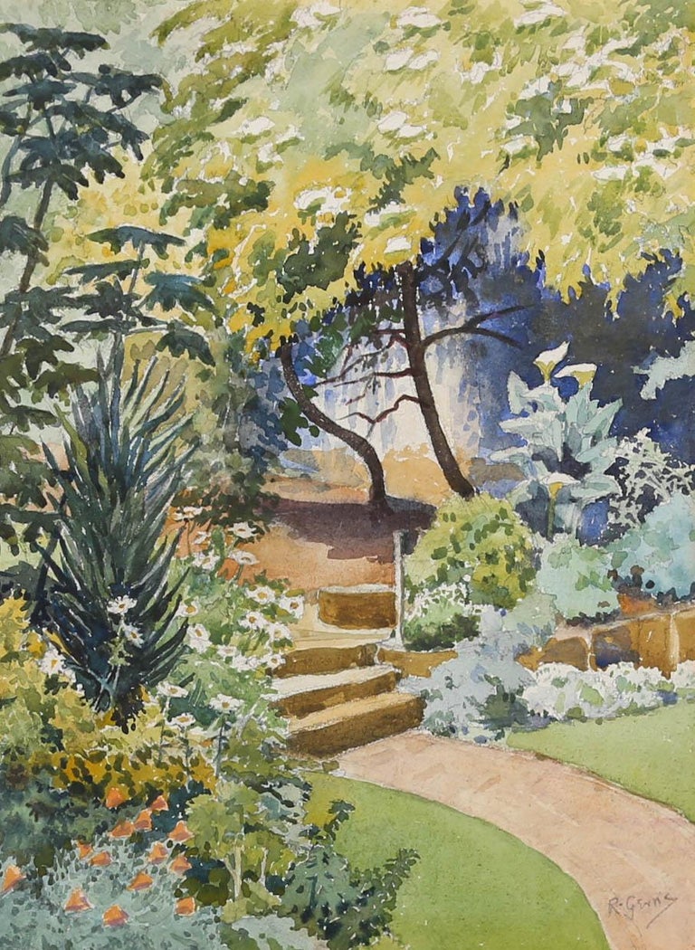 Ruth Gervis - Ruth Gervis (1894-1988) - Mid 20th Century Watercolour ...