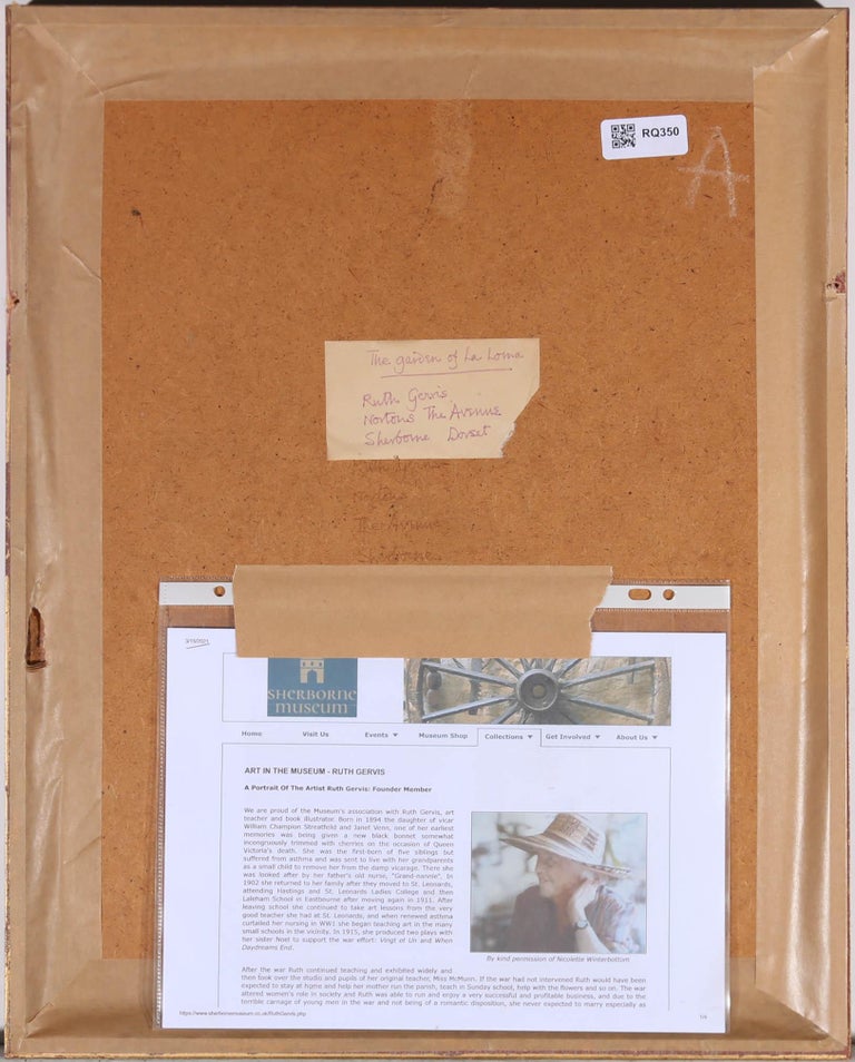 Ruth Gervis - Ruth Gervis (1894-1988) - Mid 20th Century Watercolour ...