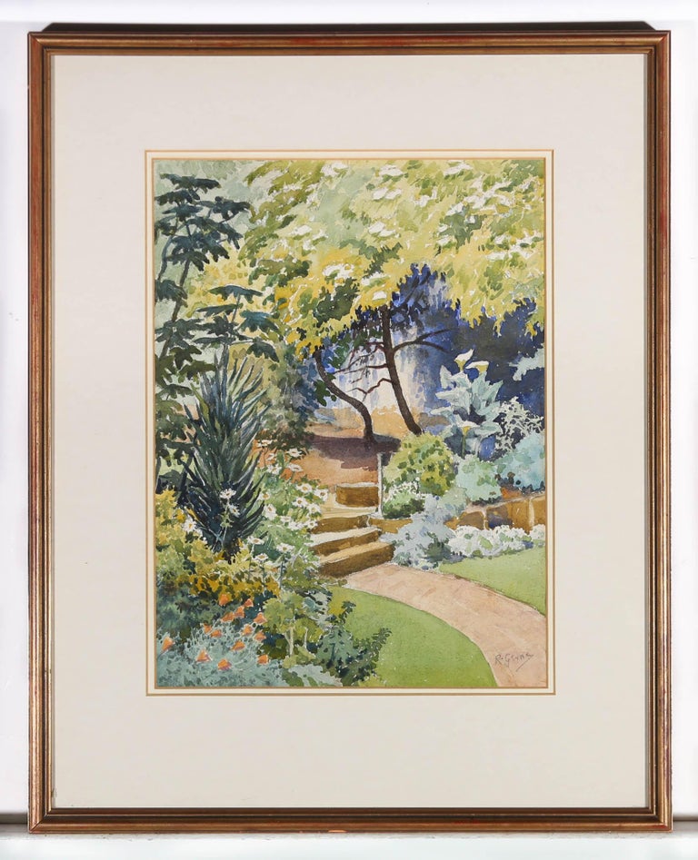 Ruth Gervis - Ruth Gervis (1894-1988) - Mid 20th Century Watercolour ...