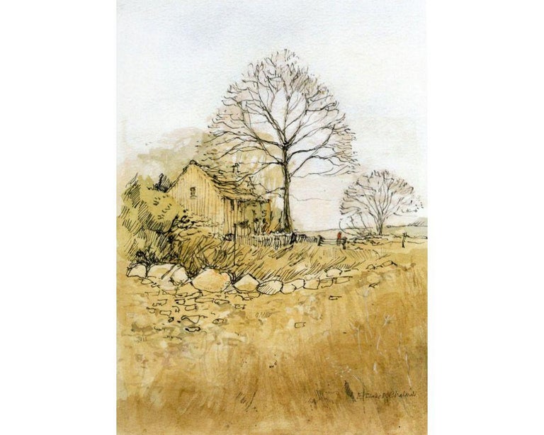 Elizabeth Chalmers - Winter Trees in The Cotswolds, Elizabeth Chalmers ...