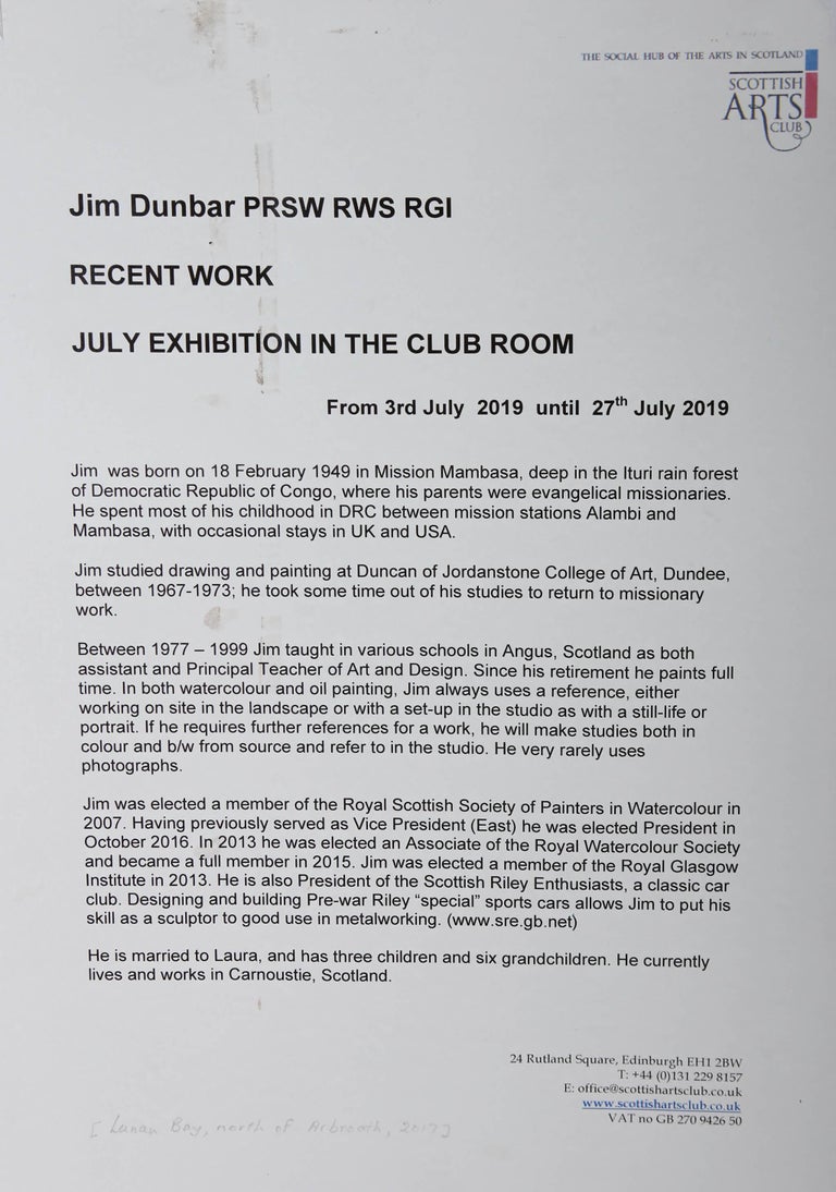 Jim Dunbar PRSW, RWS - Jim Dunbar PRSW, RWS (b.1949) - Contemporary Watercolour, Elephant Rocks ...