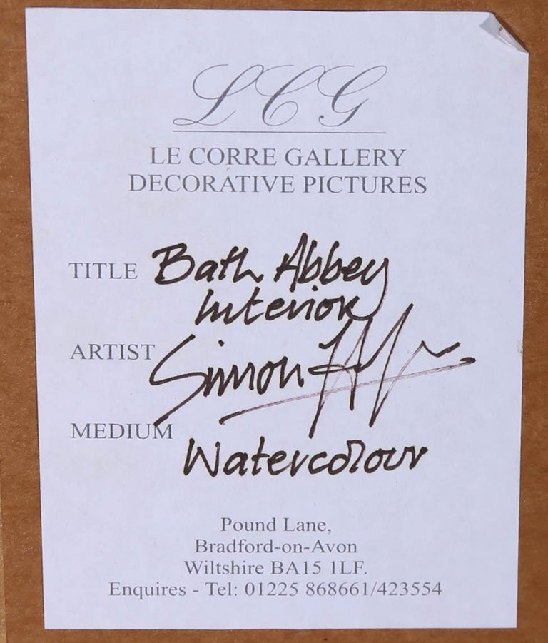 Simon B. Hodges - Simon B. Hodges (b.1956) - Framed 20th Century ...