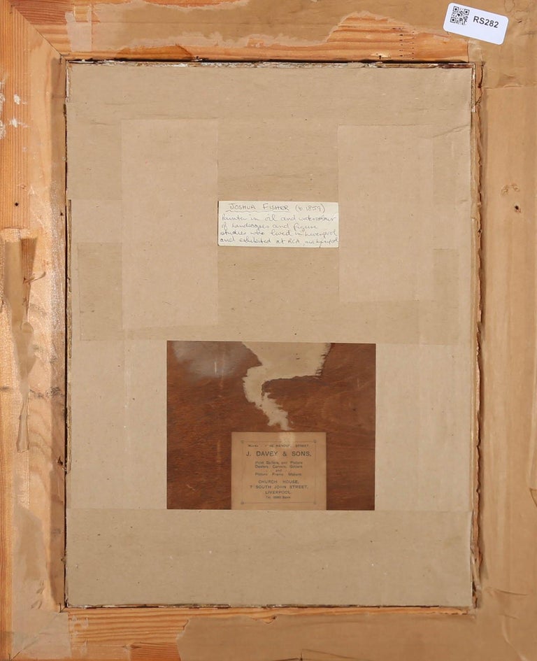 Joshua Fisher - Joshua Fisher (1859-1930) - 19th Century Watercolour, A ...