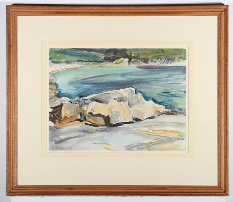 Anthony Bream - Anthony Bream (b.1943) - 1995 Watercolour, Corfu ...