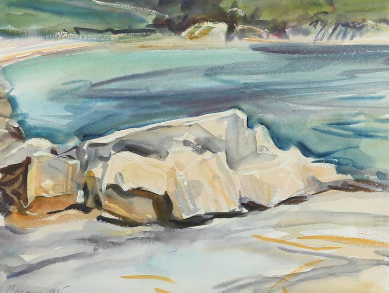 Anthony Bream - Anthony Bream (b.1943) - 1995 Watercolour, Corfu ...