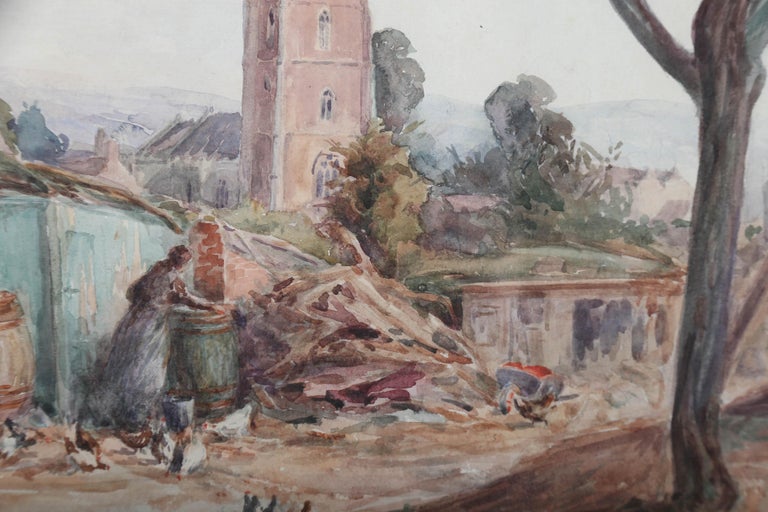 W. A. Sheldon - W. A. Sheldon - 19th Century Watercolour, A Morning's ...