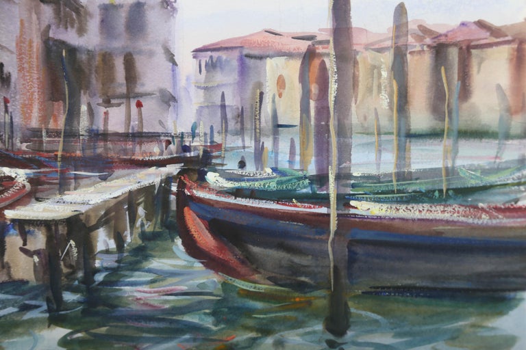 Anthony Bream - Anthony Bream (b.1943) - 1998 Watercolour, Grand Canal ...
