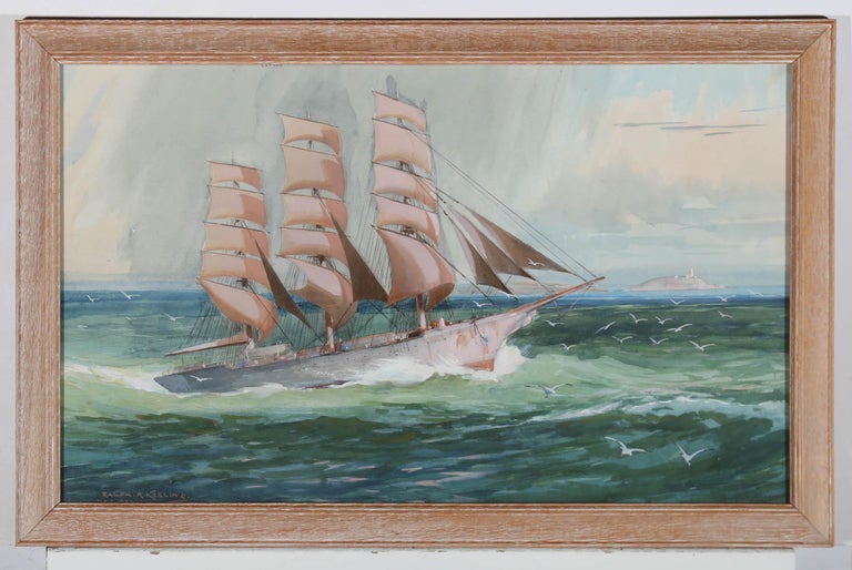 Ralph R. Keeling - Ralph R. Keeling - Framed 1932 Watercolour, Fully ...