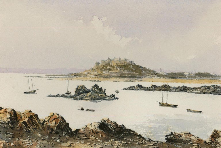 Eric Thompson - Eric Thompson - Contemporary Watercolour, Bordeaux ...