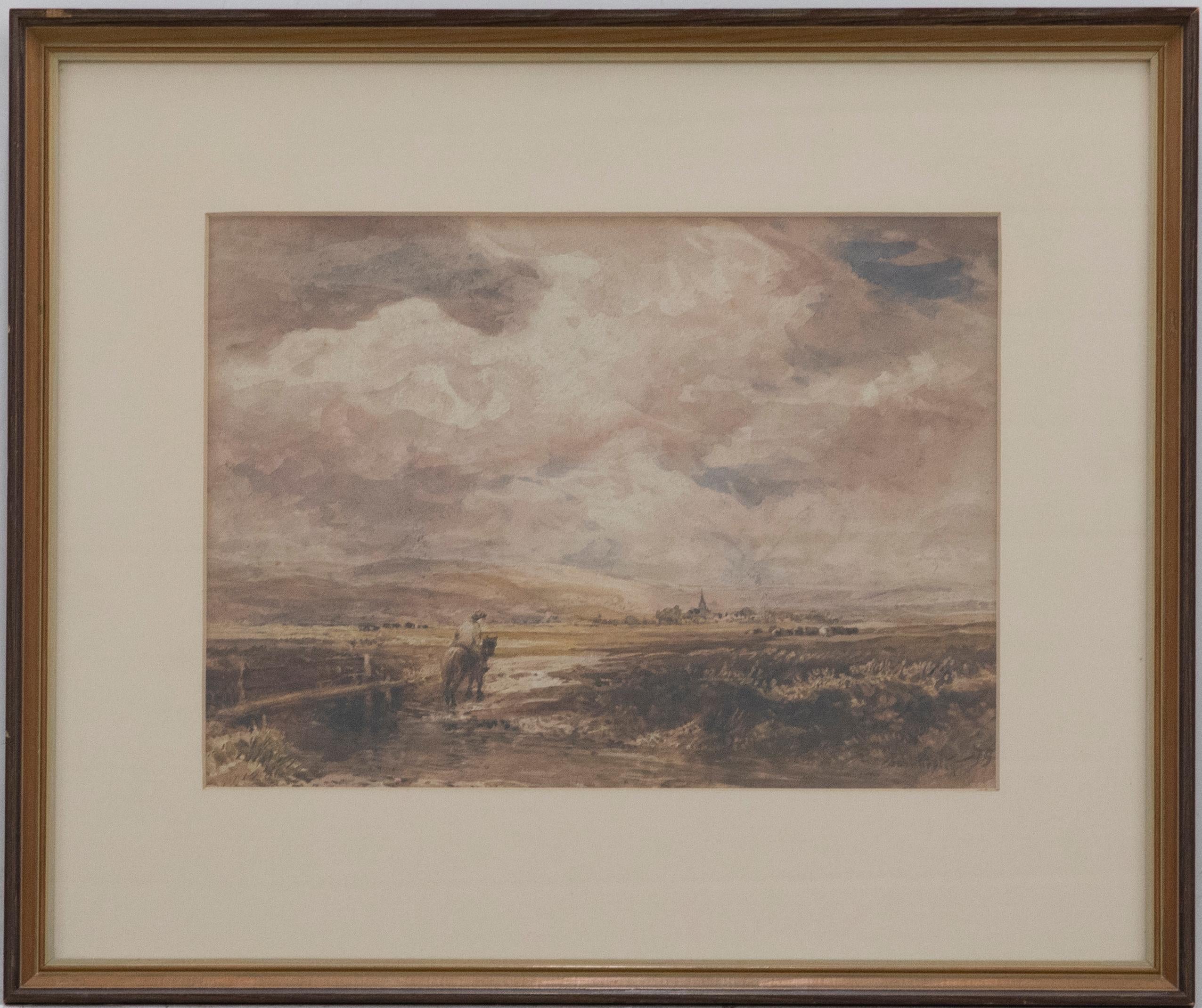 John Keeley RBSA - John Keeley RBSA (1849–1930) - Framed Late 19th ...