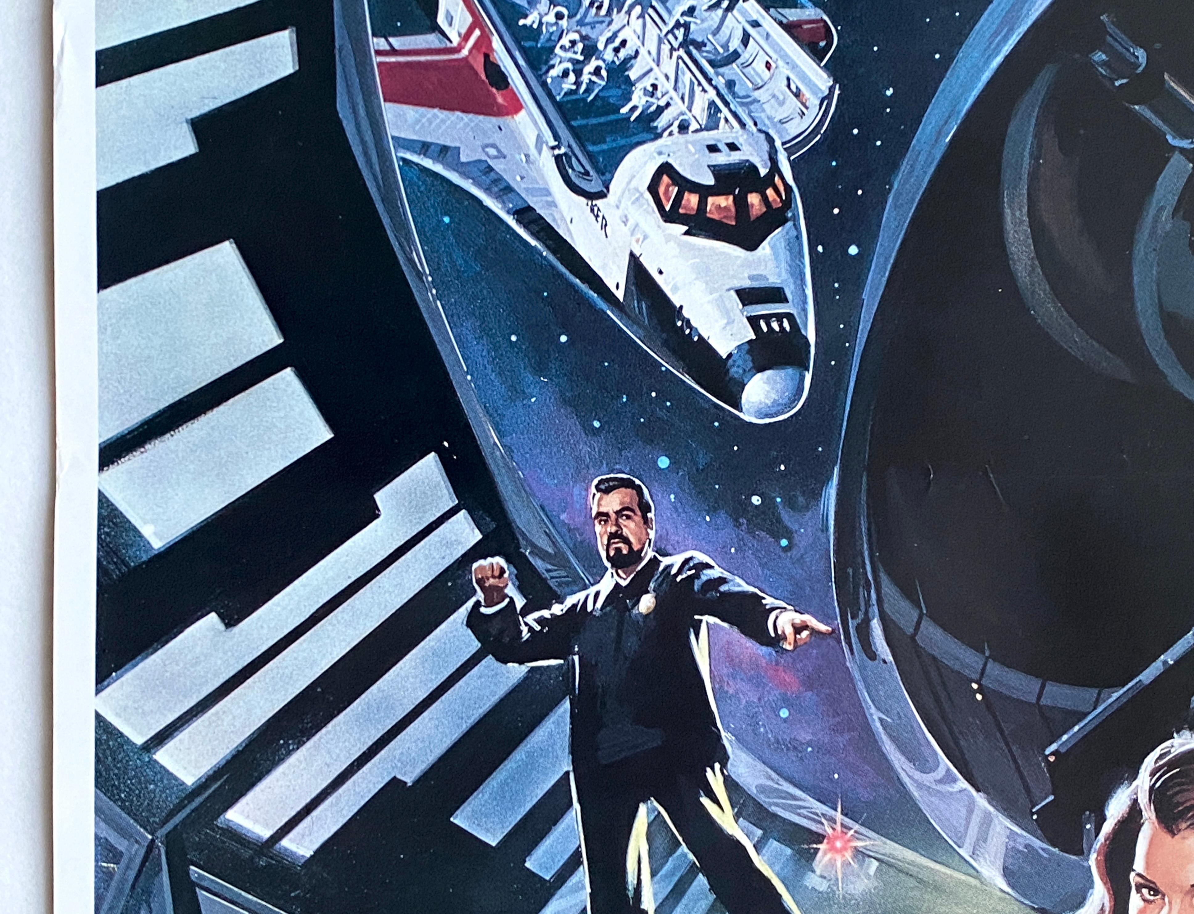 Dan Goozee - James Bond 'Moonraker' Original Vintage Movie Poster ...