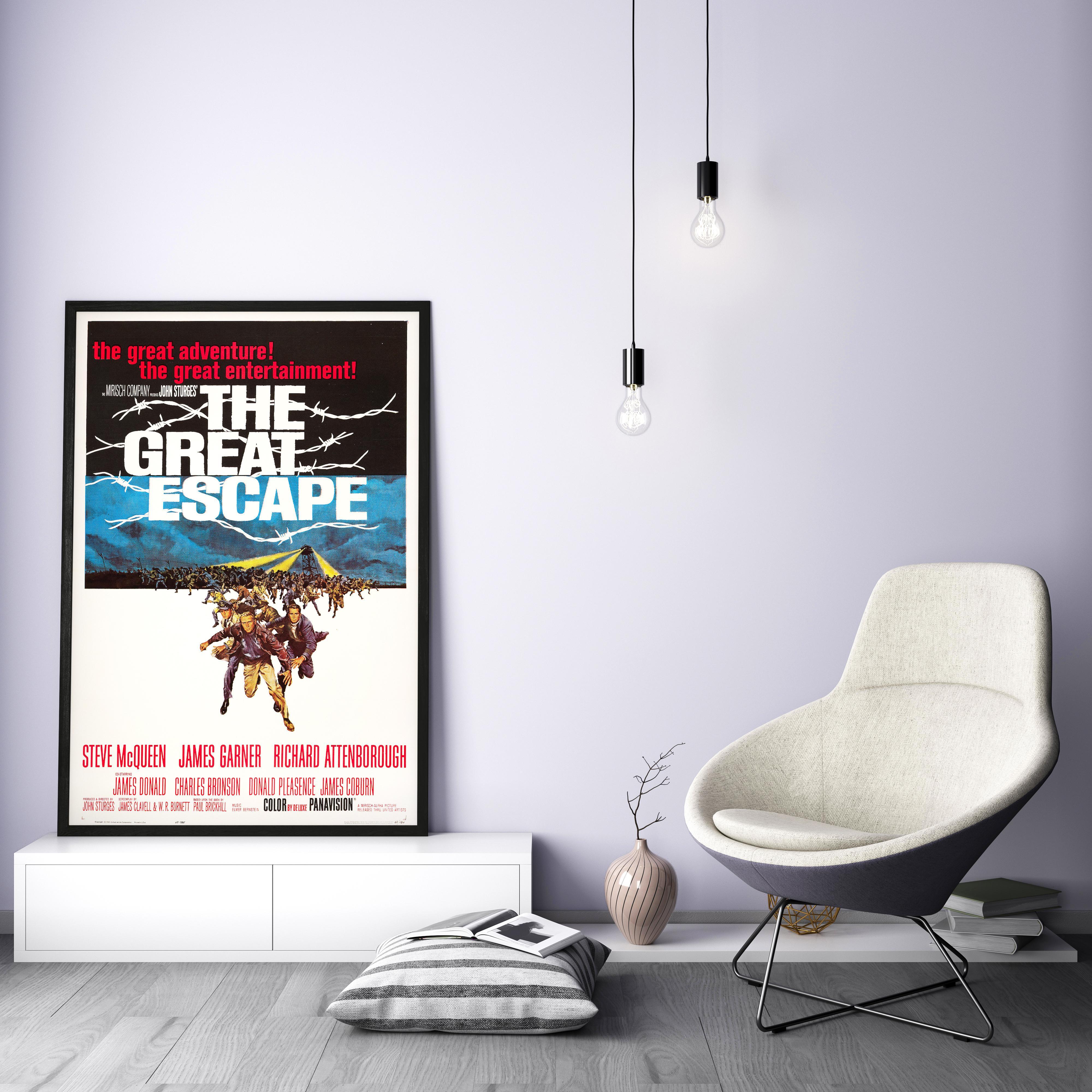 Frank McCarthy - 'The Great Escape' Original Vintage US One Sheet Movie ...