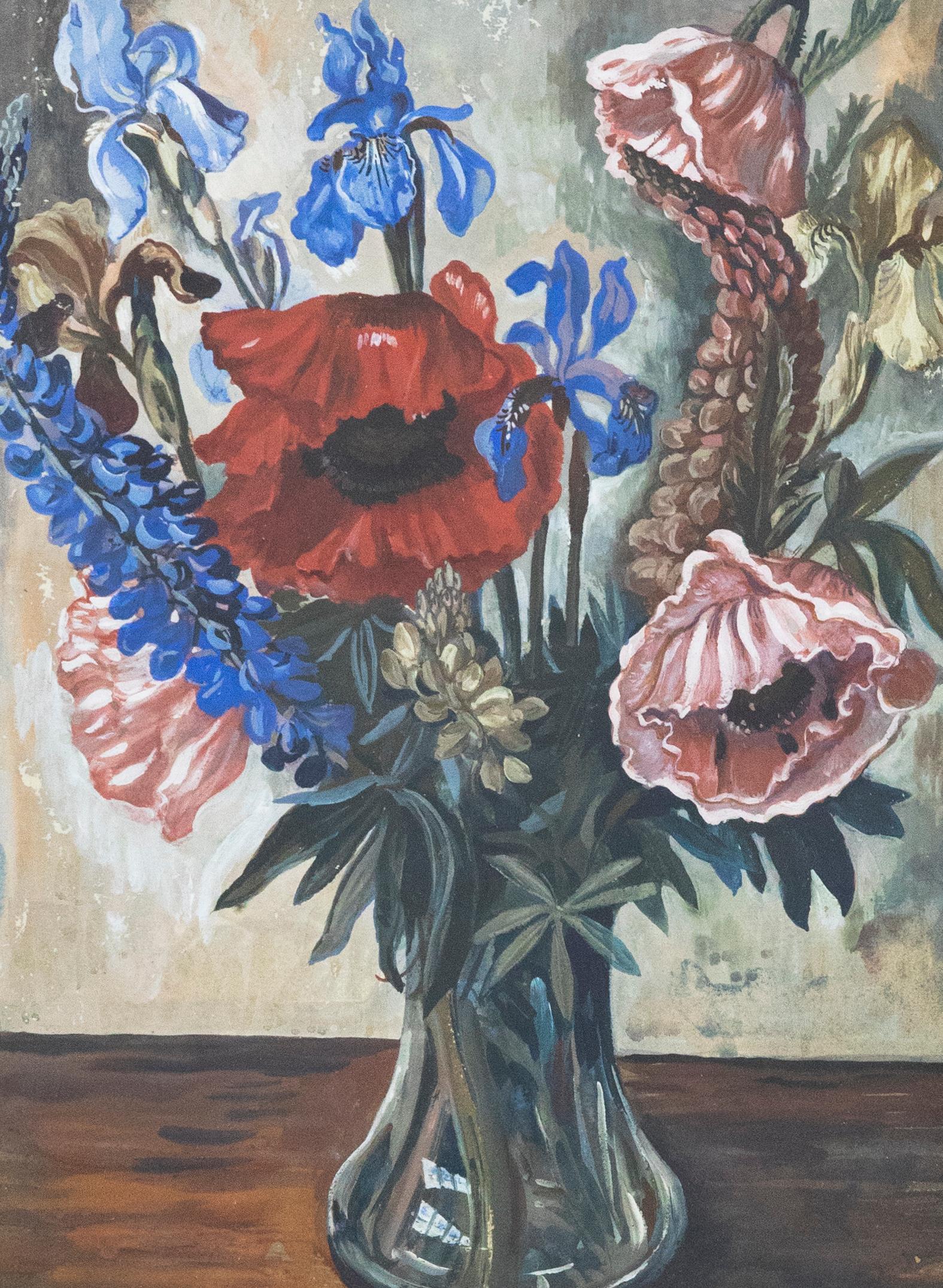 William Norman Gaunt - W. Gaunt - 1946 Gouache, La abundancia del ...