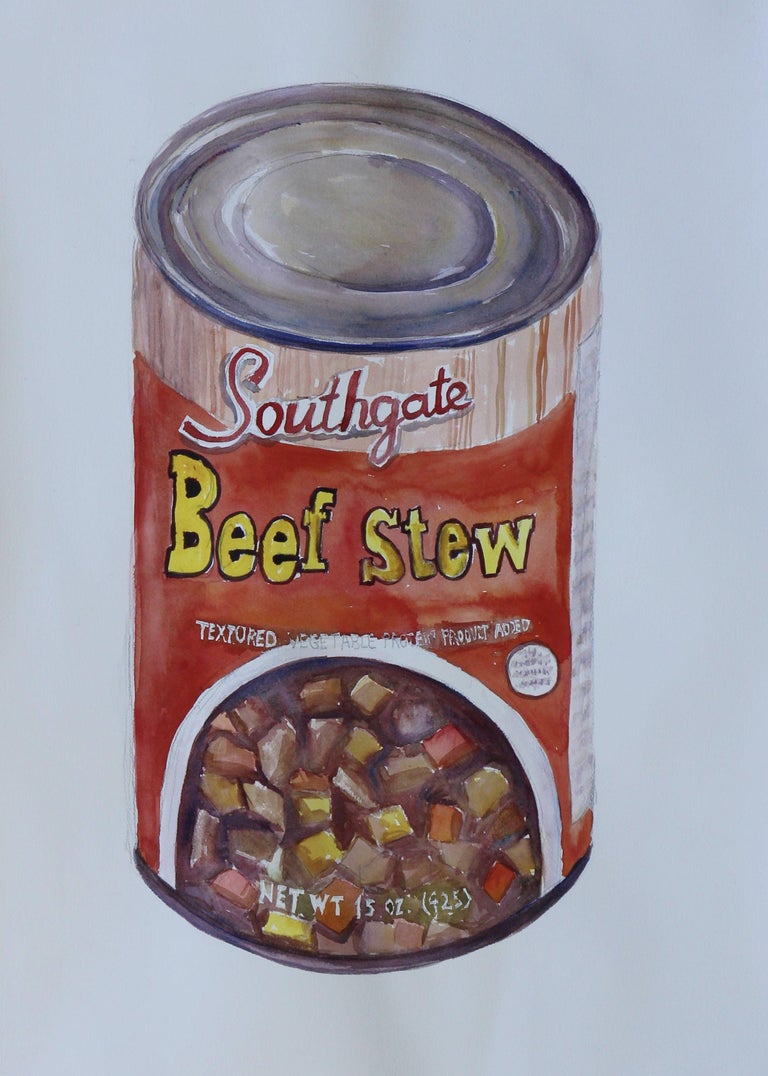 John Kilduff - Beef Stew, Painting, Watercolor on Watercolor Paper For ...