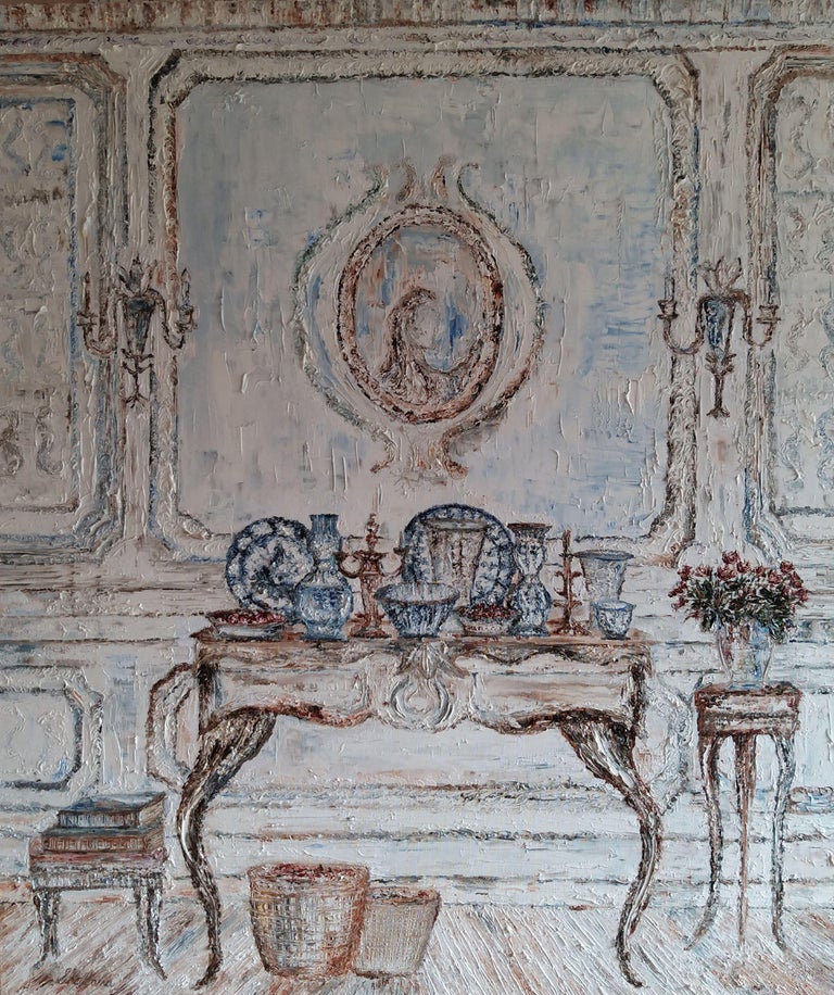 Shabana Godhrawala - The Portrait, Painting, Oil on Canvas For Sale at ...