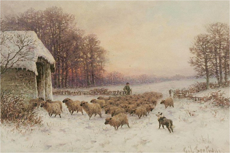 Paul Bertram - Paul Bertram (1833-1901) - Late 19th Century Watercolour ...