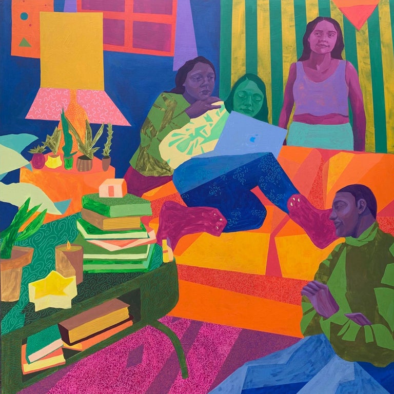 Sheila Nicolin - Four Is A Crowd at 1stDibs
