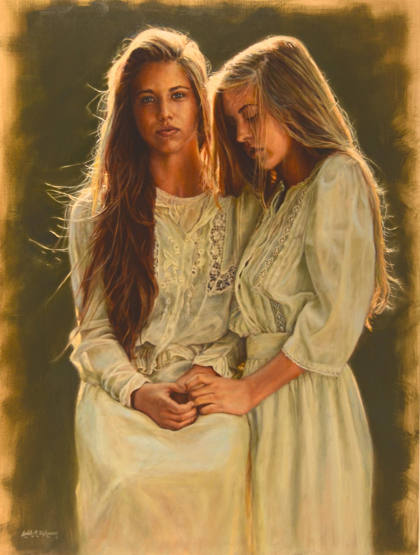Judith Dickinson - Twins Joined at the Heart For Sale at 1stDibs