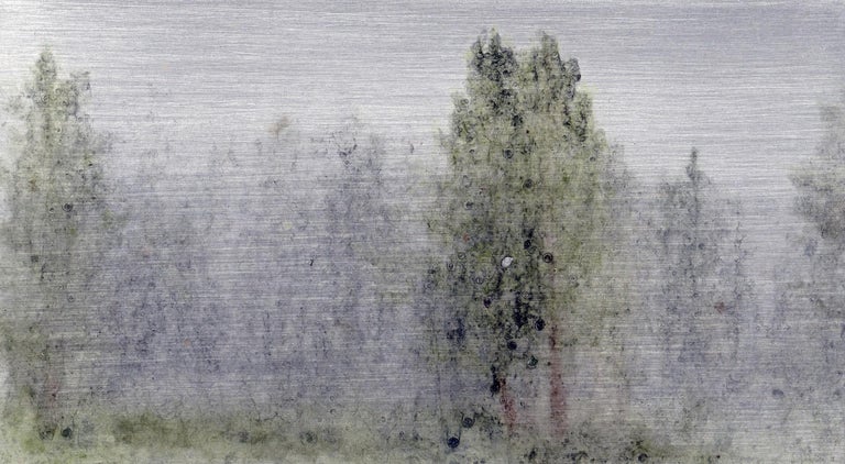 Lisa Lebofsky - Rain in Red Feather II For Sale at 1stDibs