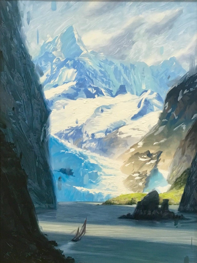 Rob Rey - Sailing the Fjords For Sale at 1stDibs