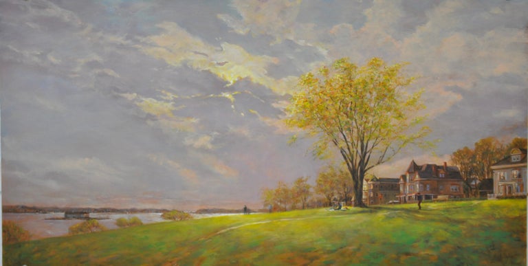 John "Jack" Gable - Spring on Eastern Promenade For Sale at 1stDibs