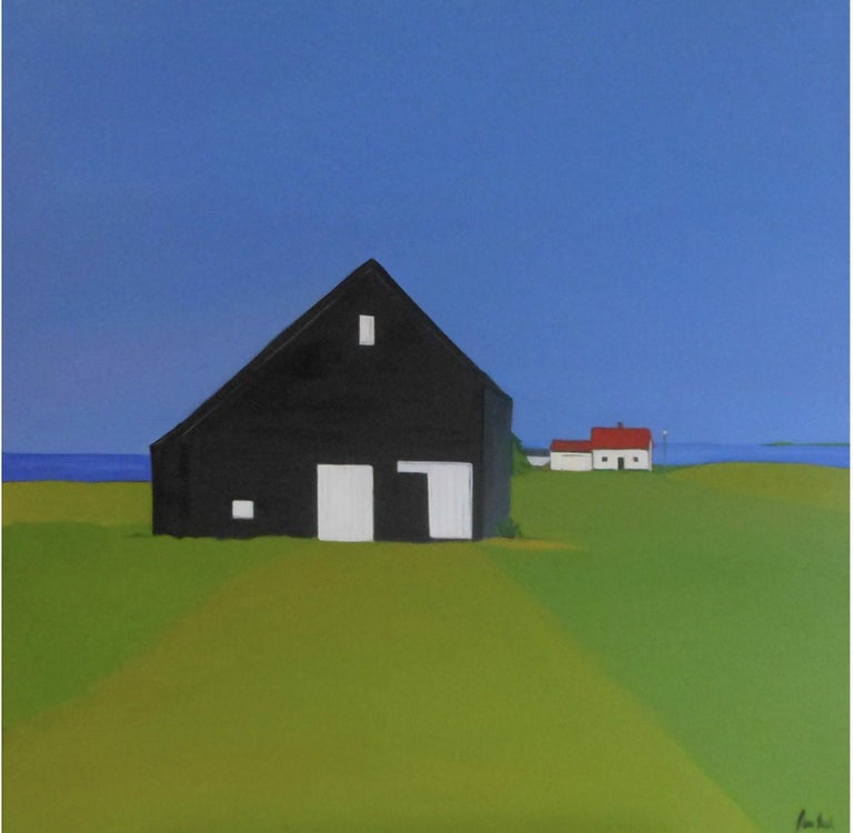 Jean Jack - Black Barn in Friendship For Sale at 1stDibs