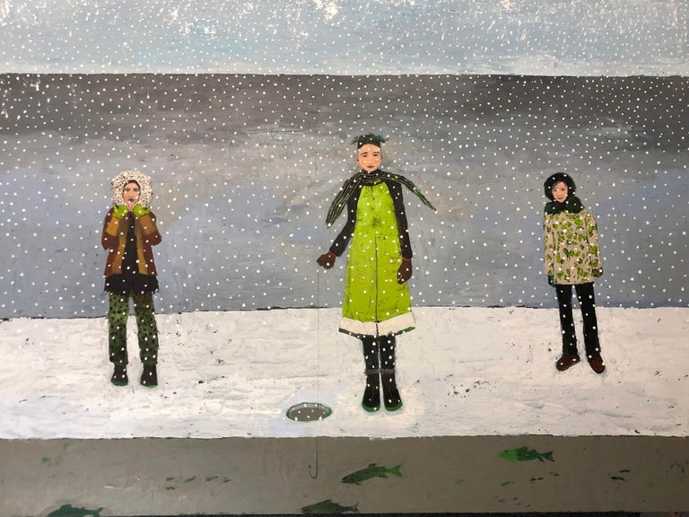 Sheep Jones - Ice Fishing Again For Sale at 1stDibs