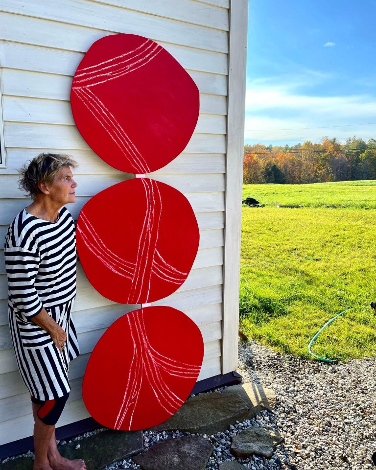 Carol Bass - Red Journey For Sale at 1stDibs
