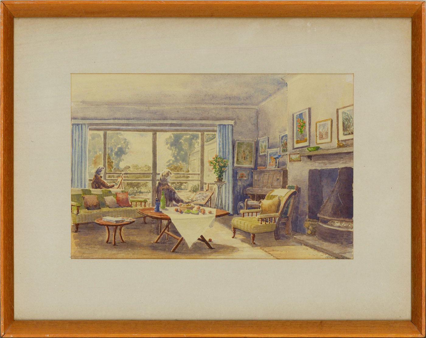 Jenny Wheatley - Jenny Wheatley RWS (b.1959) - Signed 1980 Modern ...