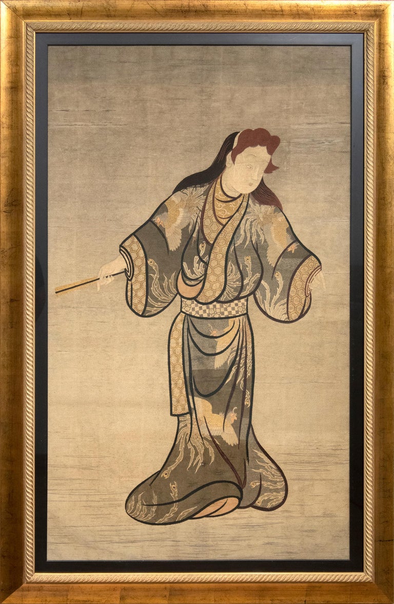 Unknown - Figure of a Beauty, Japan, Edo Period For Sale at 1stDibs
