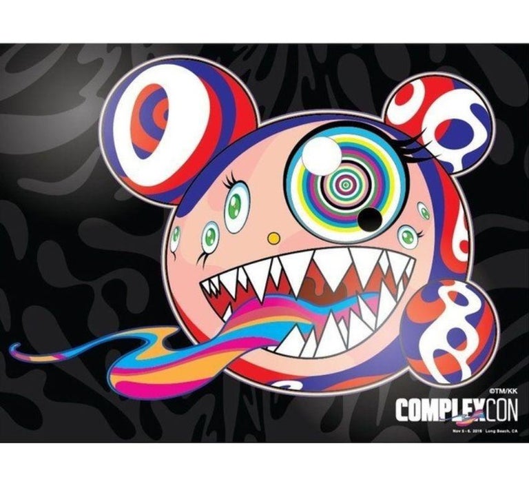 Takashi Murakami - Complexcon poster print For Sale at 1stDibs