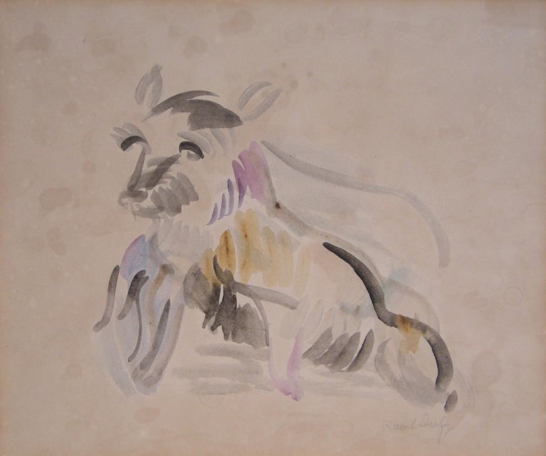 Raoul Dufy - "Le Chien (Terrier), " Raoul Dufy, French Fauvist ...