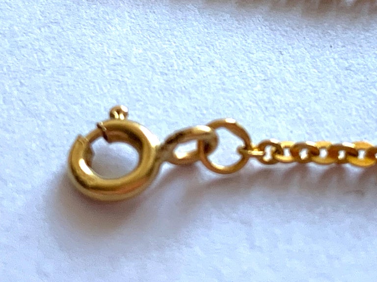 22ct Gold 18.25" Chain - Fully Hallmarked For Sale at 1stDibs